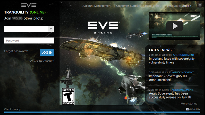 EVE News24: The Galaxy's Most Resilient EVE Online News Site.